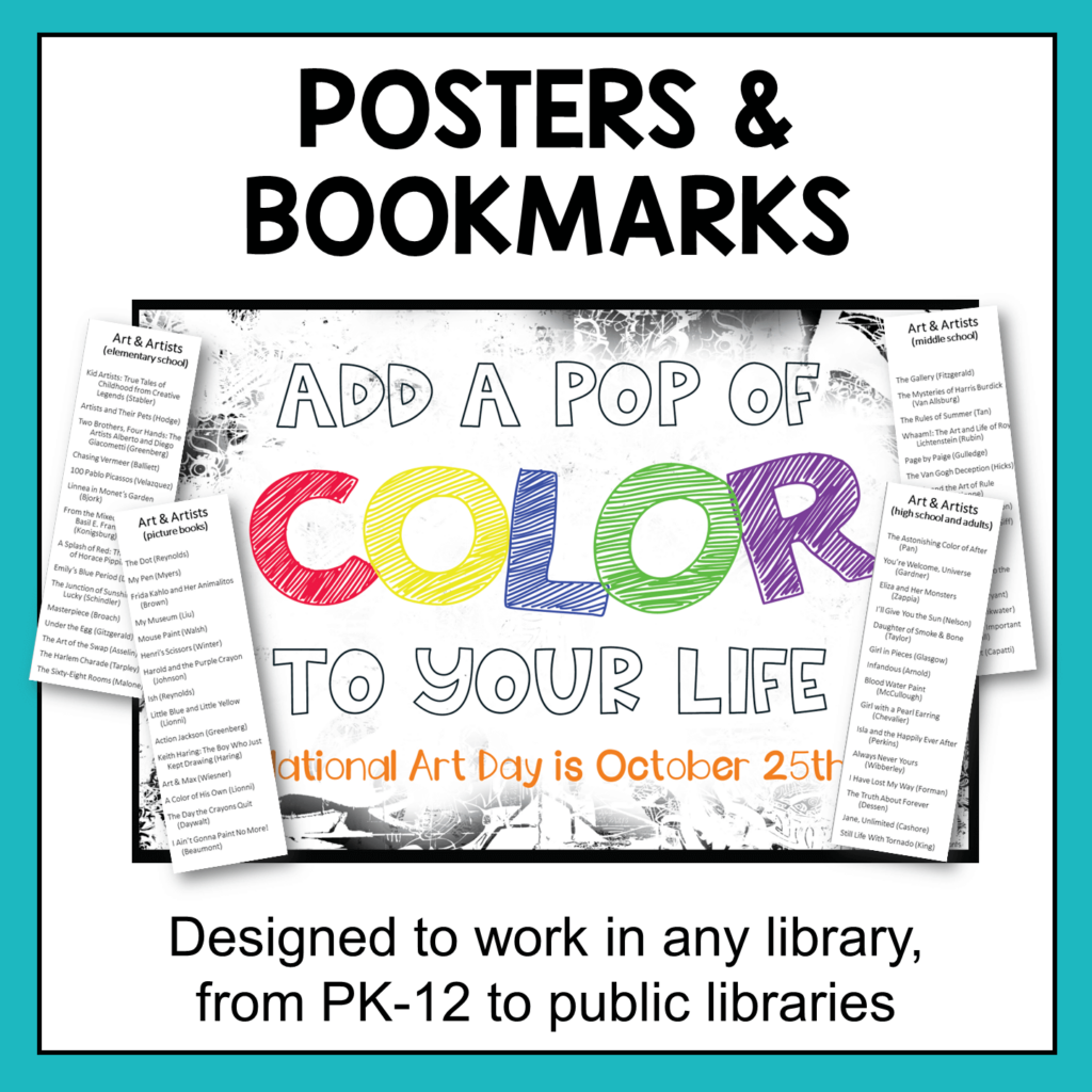 October Library Display Posters - Halloween - Alaska Day - MrsReaderPants