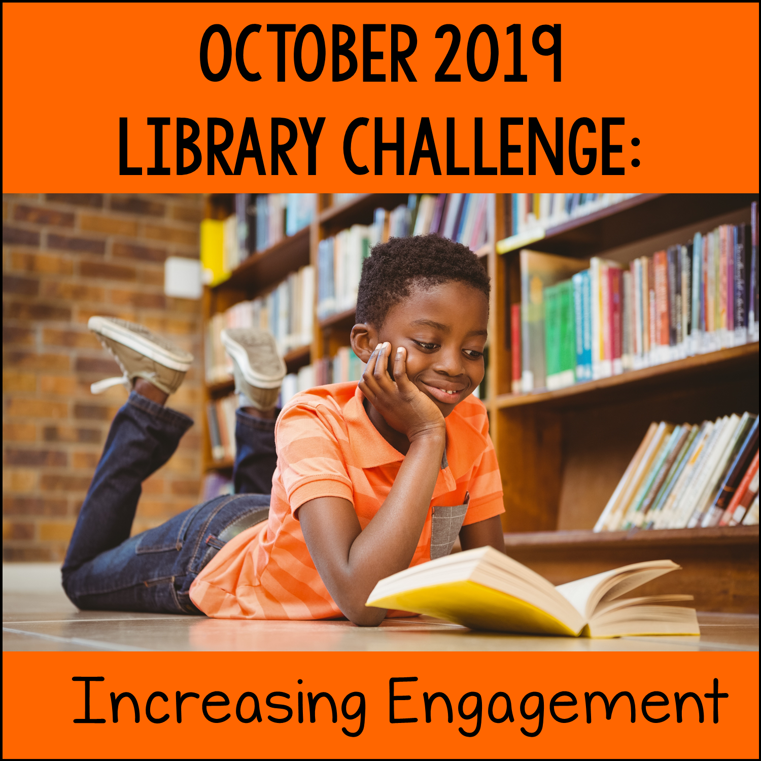 Increasing Library Engagement (October Challenge) - MrsReaderPants
