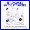 Toilet Talkers Booktalk Posters - MrsReaderPants