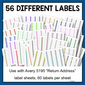 Library Genre Spine Labels - 56 Book Labels for Library Genrefication ...