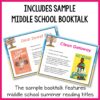 Book Talk Template | Summer Reading | Distance Learning - MrsReaderPants