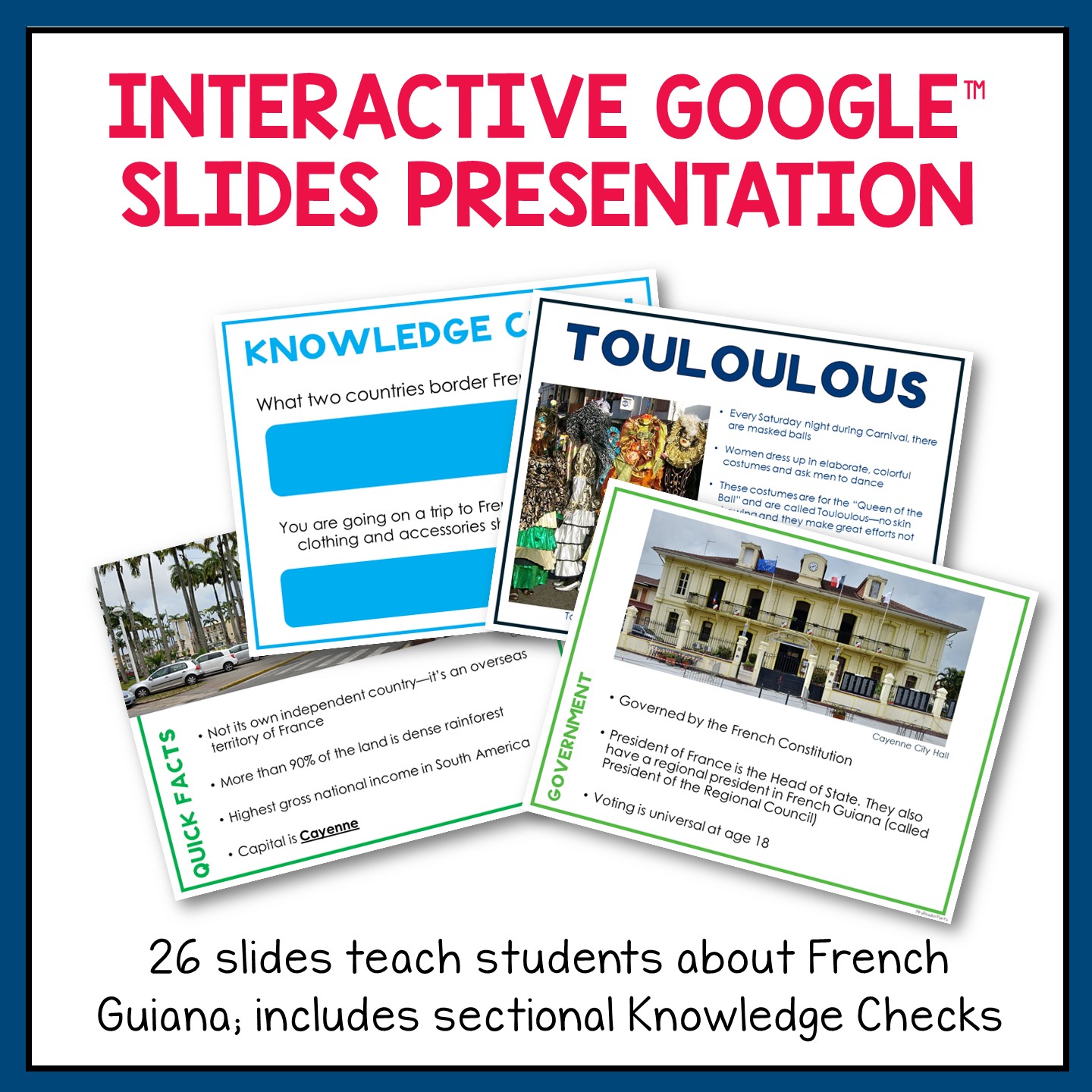 French Guiana Country Study - MrsReaderPants