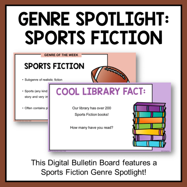 Digital Bulletin Board Football Theme - School Announcements ...