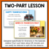 Thanksgiving Library Lesson - Thanksgiving Traditions Around the World ...