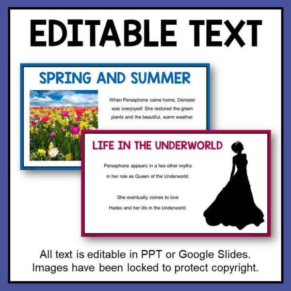 Hades and Persephone Greek Mythology Lesson - Greek Mythology Activity ...