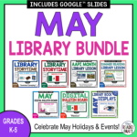 May Library Lesson Bundle - MrsReaderPants