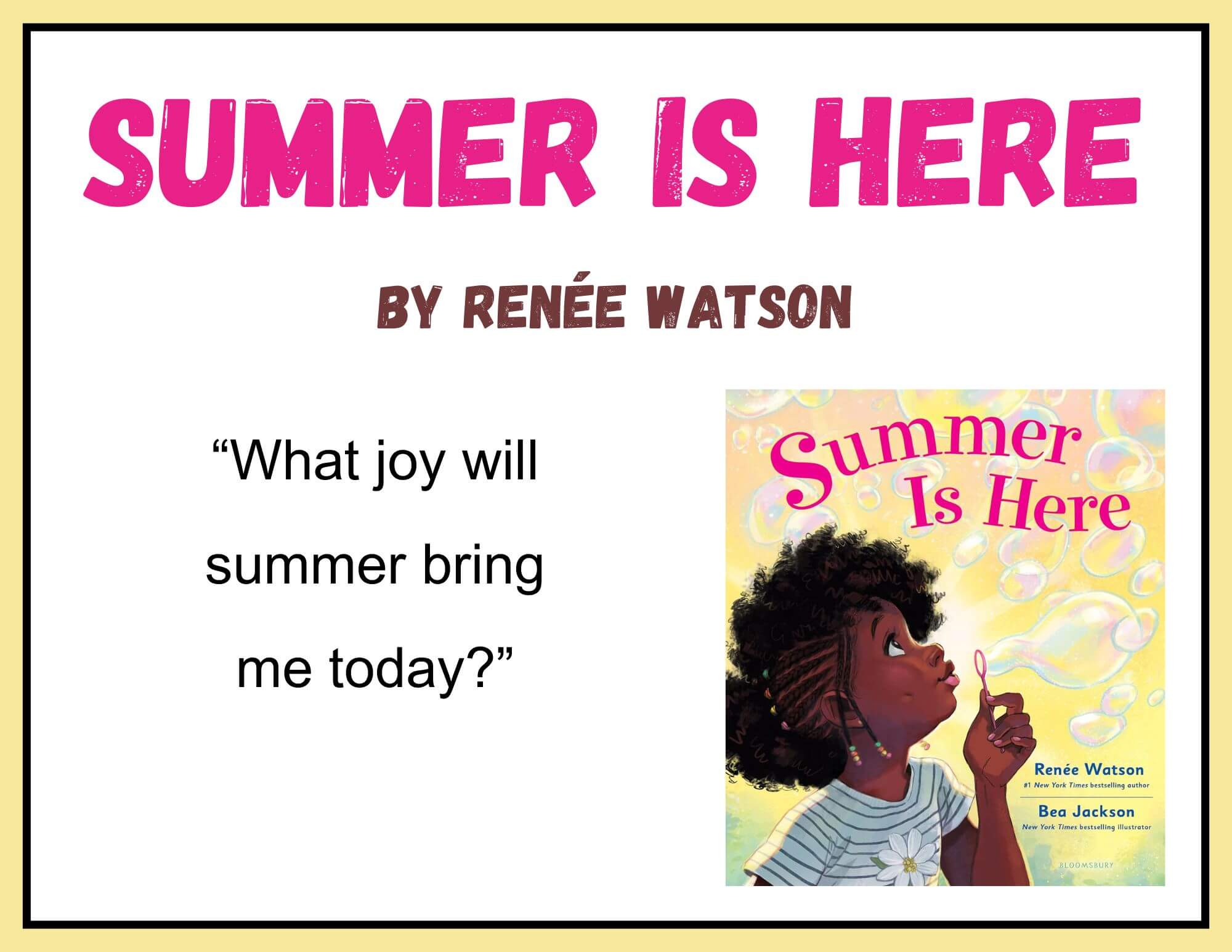 Summer Is Here : A Librarian's Perspective Review - MrsReaderPants